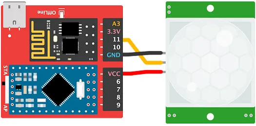 人體紅外線偵測 | Webduino 教學資源
